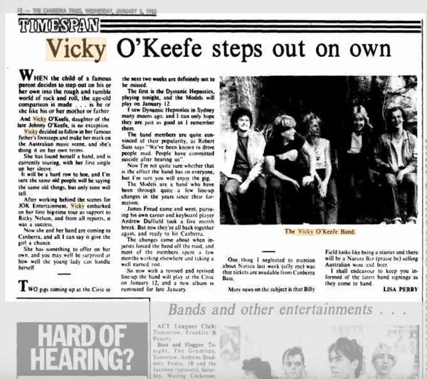 Vicky O’Keefe presents ‘The Wild One’ Johnny O’Keefe Story